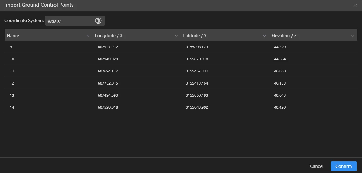 4.6 Setup Ground Control Points | MipMap Desktop Documentation